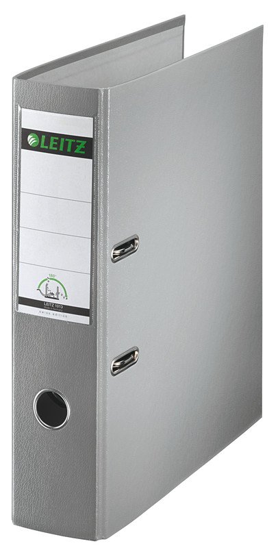 Leitz Ordner A4 180° 8cm Swiss Edition grau - morgen geliefert