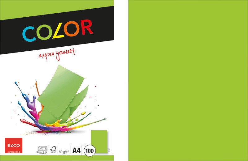 Elco Color Universalpapier A4 80gr à 100 - morgen geliefert