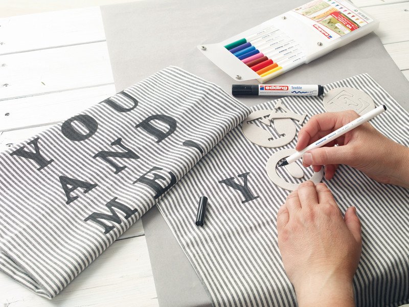 Edding Textil Marker 4600 5er Set - Heute bestellt, morgen geliefert